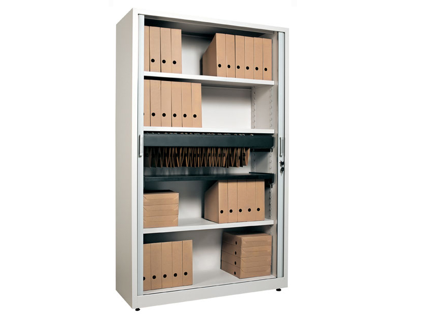 Arhivski ormar sa rolo vratima 195x120 - Ormari sa rolo vratima - Matmetal
